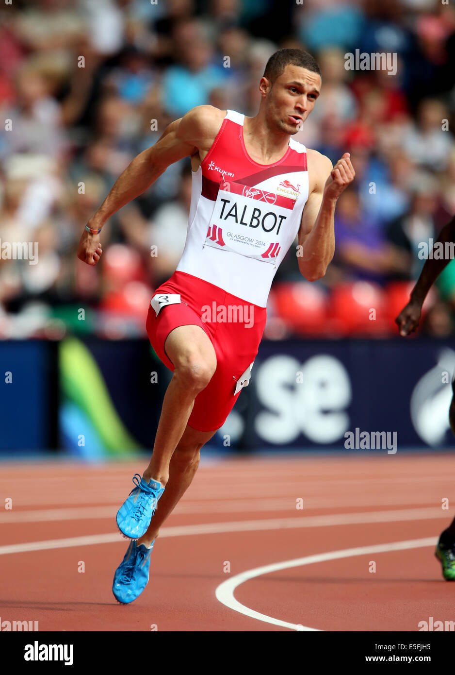 DANNY TALBOT ENGLAND HAMPDEN PARK GLASGOW SCOTLAND 30 July 2014 Stock ...