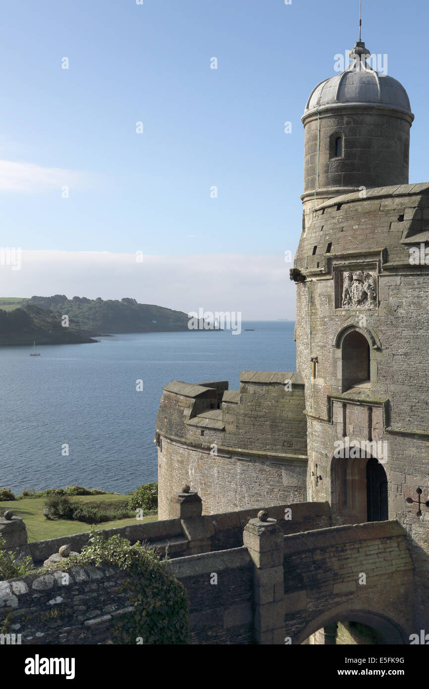 St Mawes castle on the cornish coast Stock Photo - Alamy