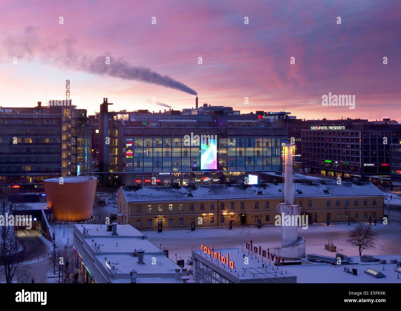 Helsinki kamppi center hi-res stock photography and images - Alamy
