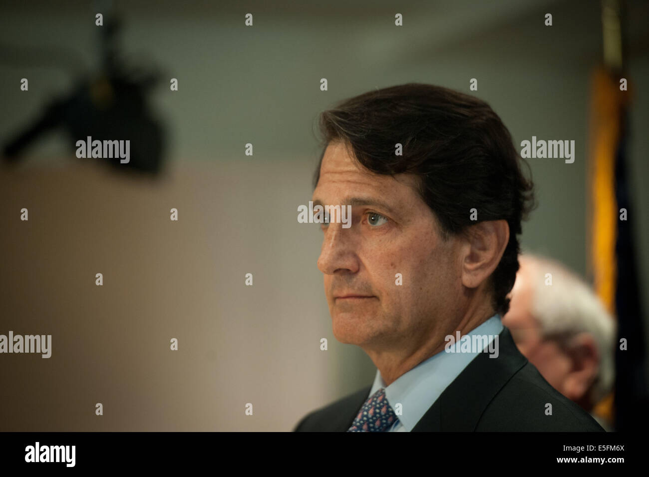 Manhattan, New York, USA. 29th July, 2014. Board member LAWRENCE GOLUB ...