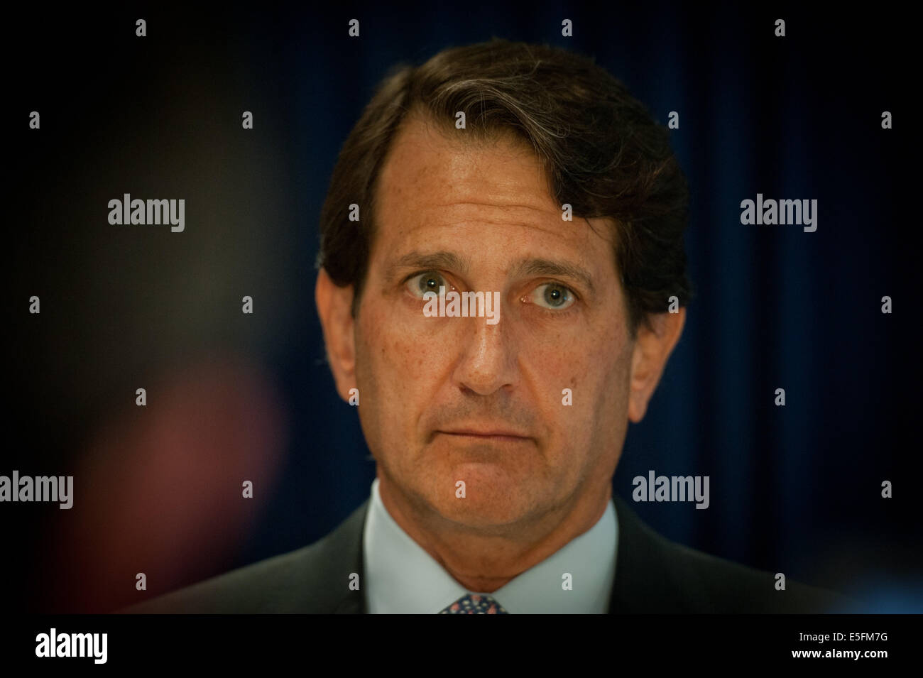 Manhattan, New York, USA. 29th July, 2014. Board member LAWRENCE GOLUB ...