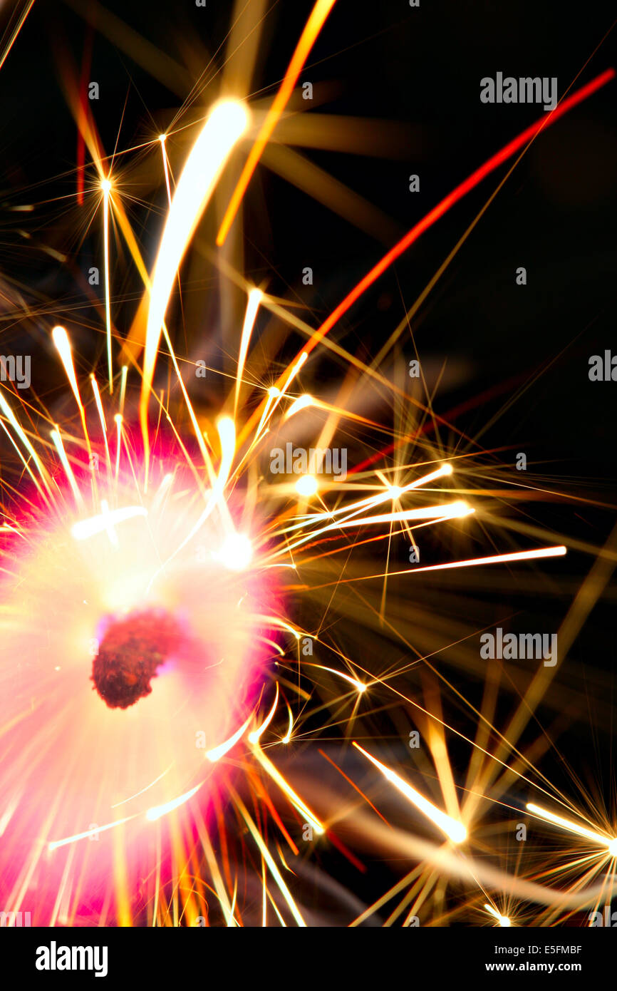 sparkler fire macro background close up Stock Photo - Alamy