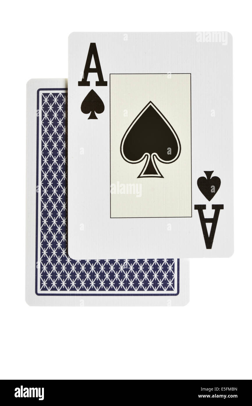 Ace king queen spades hi-res stock photography and images - Alamy