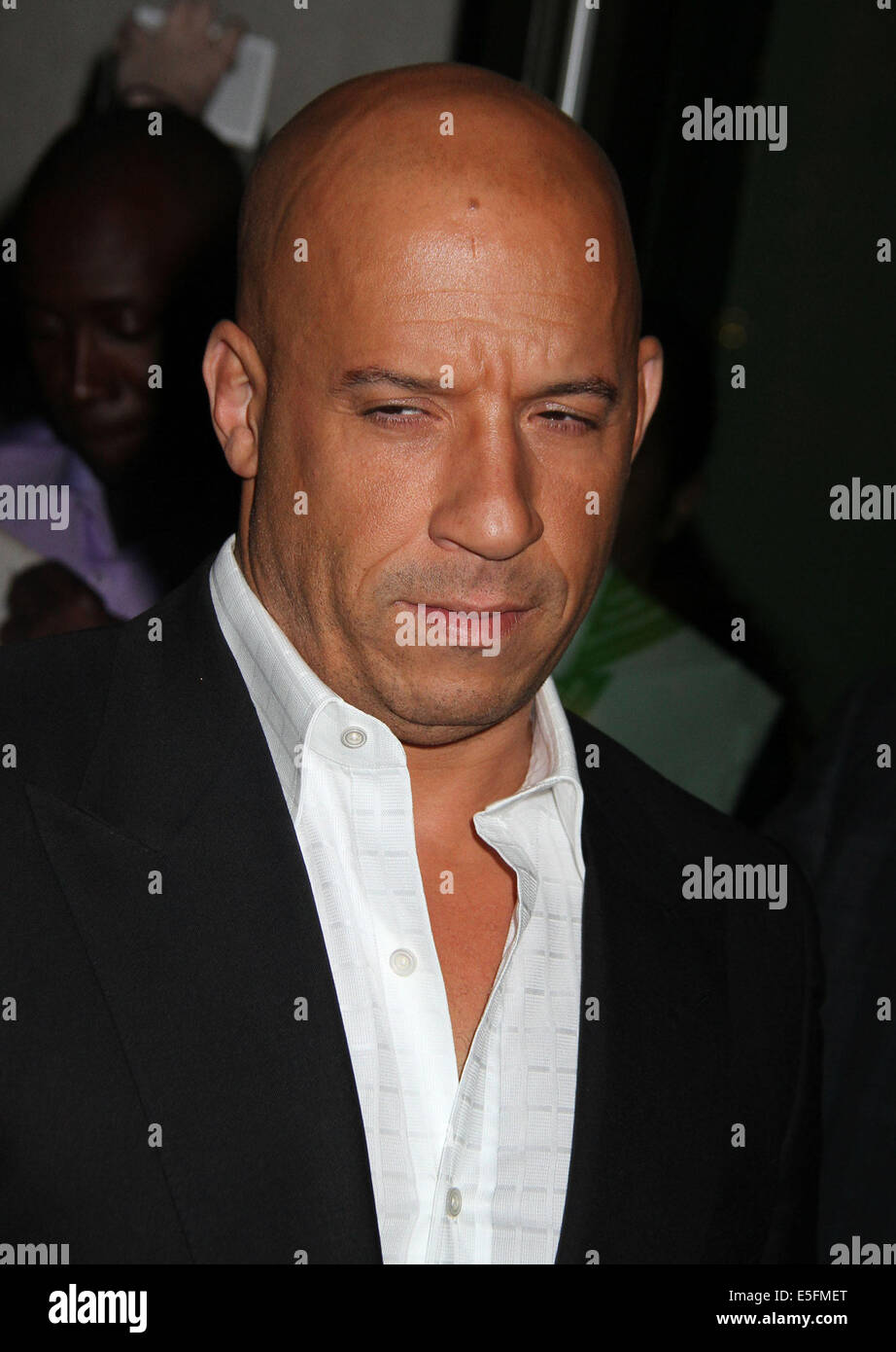 New York, New York, USA. 29th July, 2014. Actor VIN DIESEL attends the ...