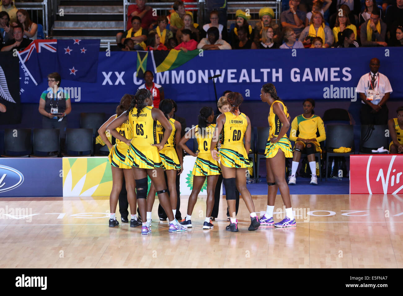 Netball team gb hi-res stock photography and images - Alamy