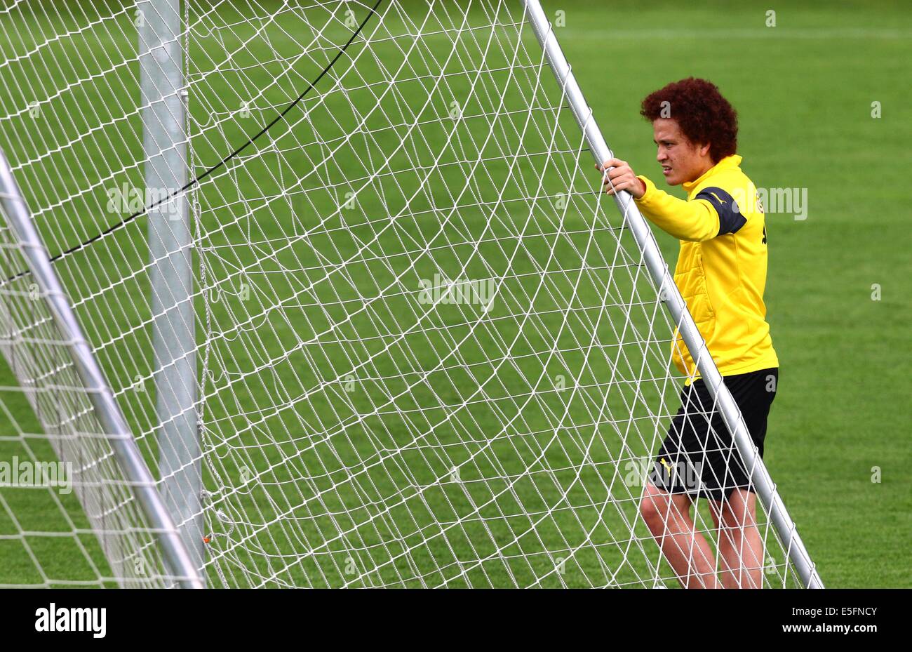 Bad Ragaz, Switzerland. 30th July, 2014. Mustafa Amini of Borussia ...
