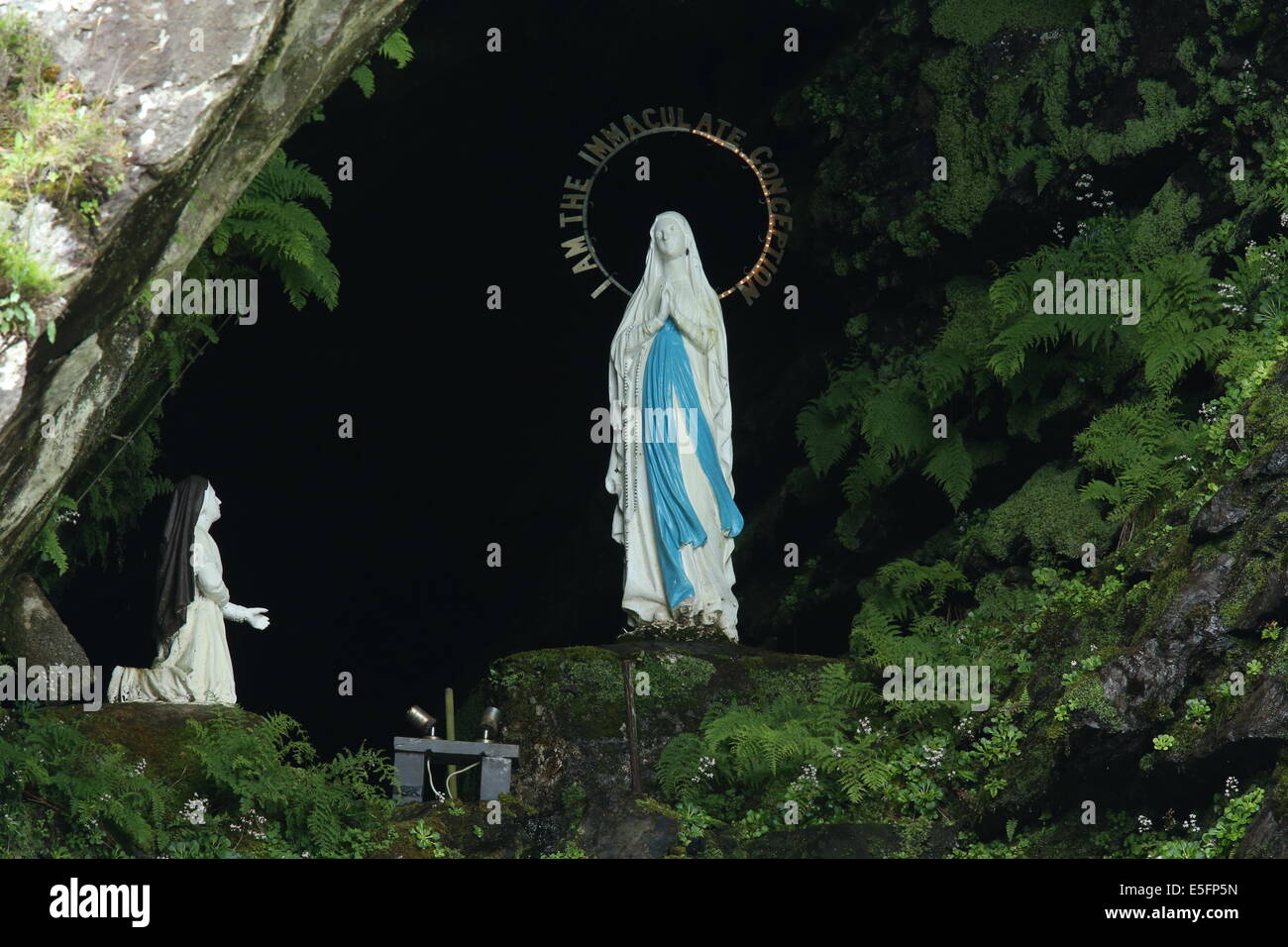 The Grotto of the Virgin Mary at the Slate Quarry, Knightstown ...