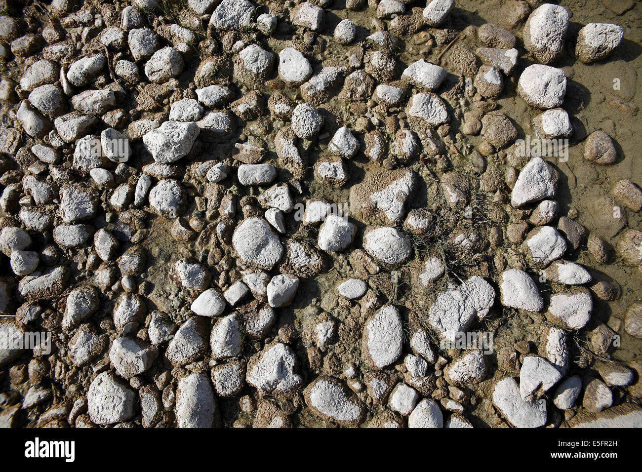 Pebble stone wall hi-res stock photography and images - Alamy