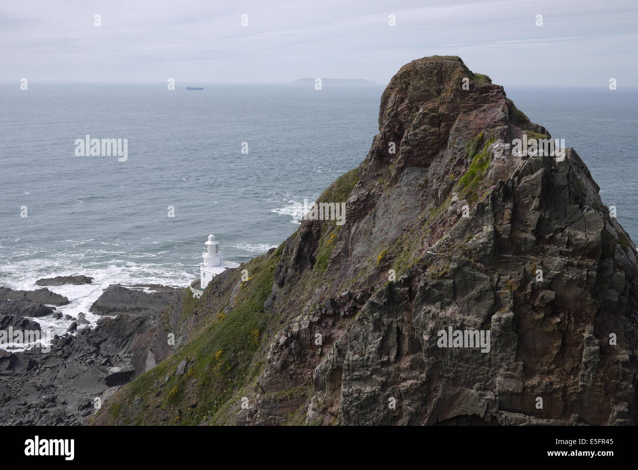 Trinity house lighthouse on hartland point hi-res stock photography and ...