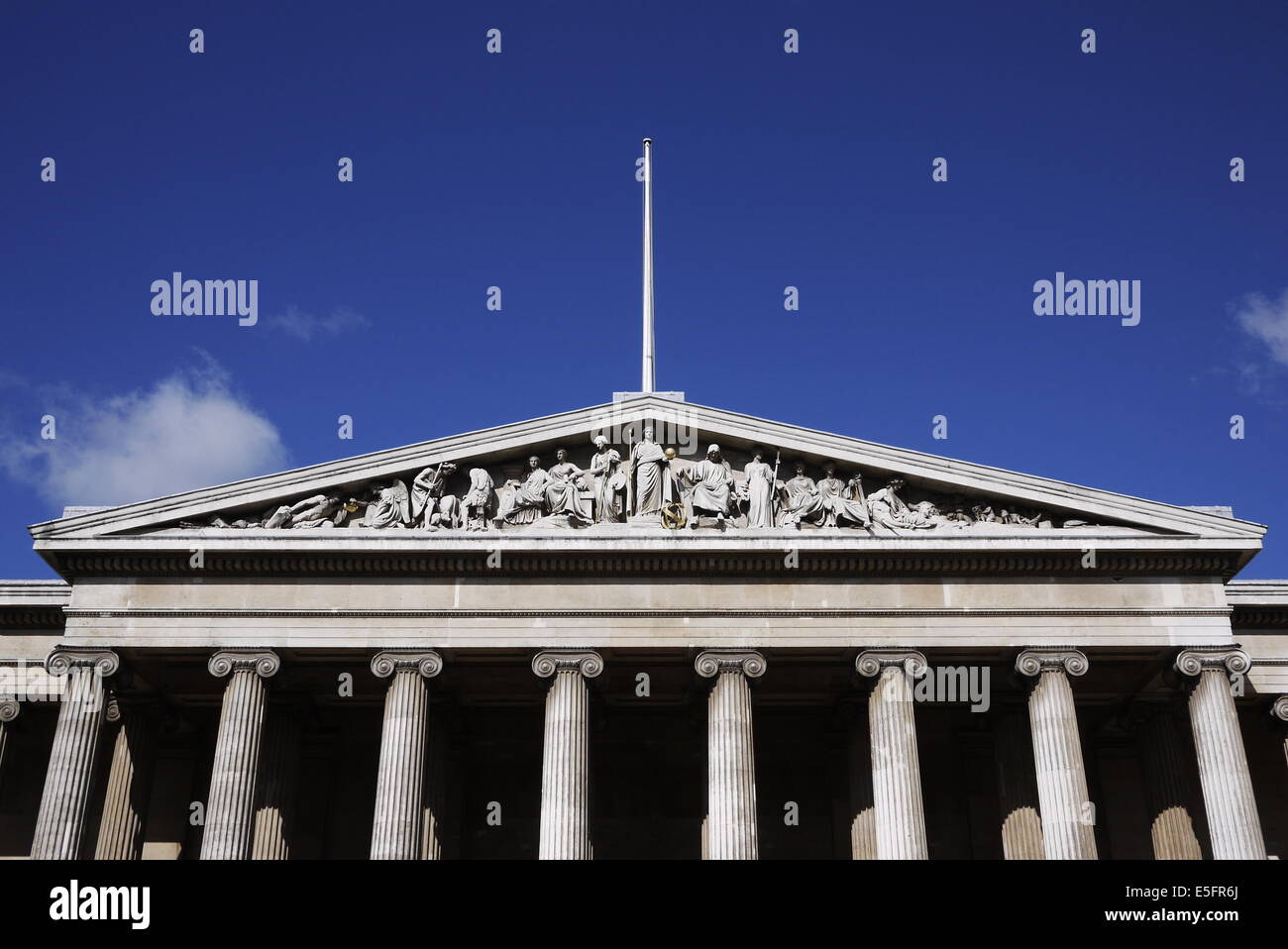 British Museum, columns Stock Photo - Alamy