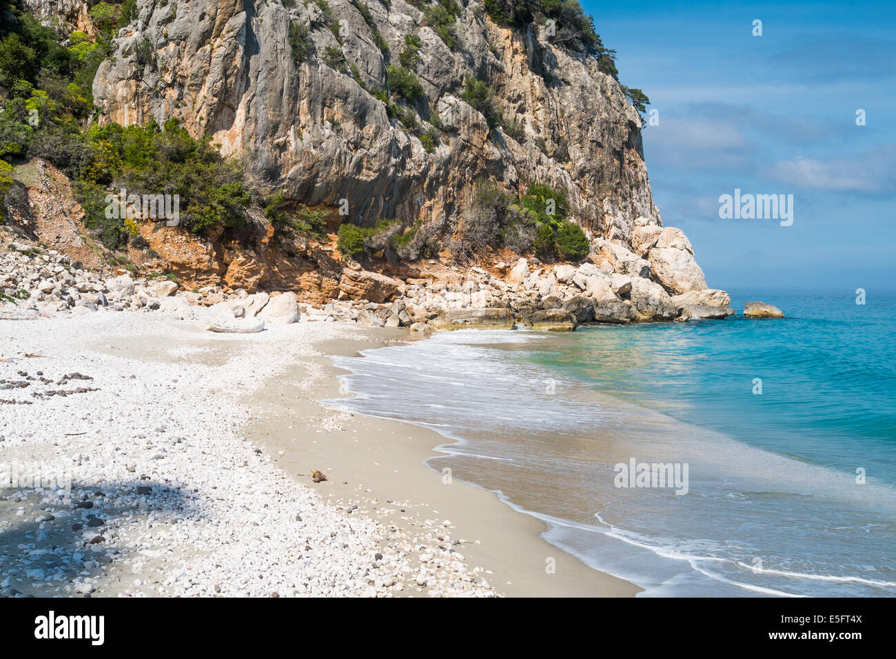 Cala Fuili beach in Cala Gonone, Sardinia, Italy Stock Photo - Alamy