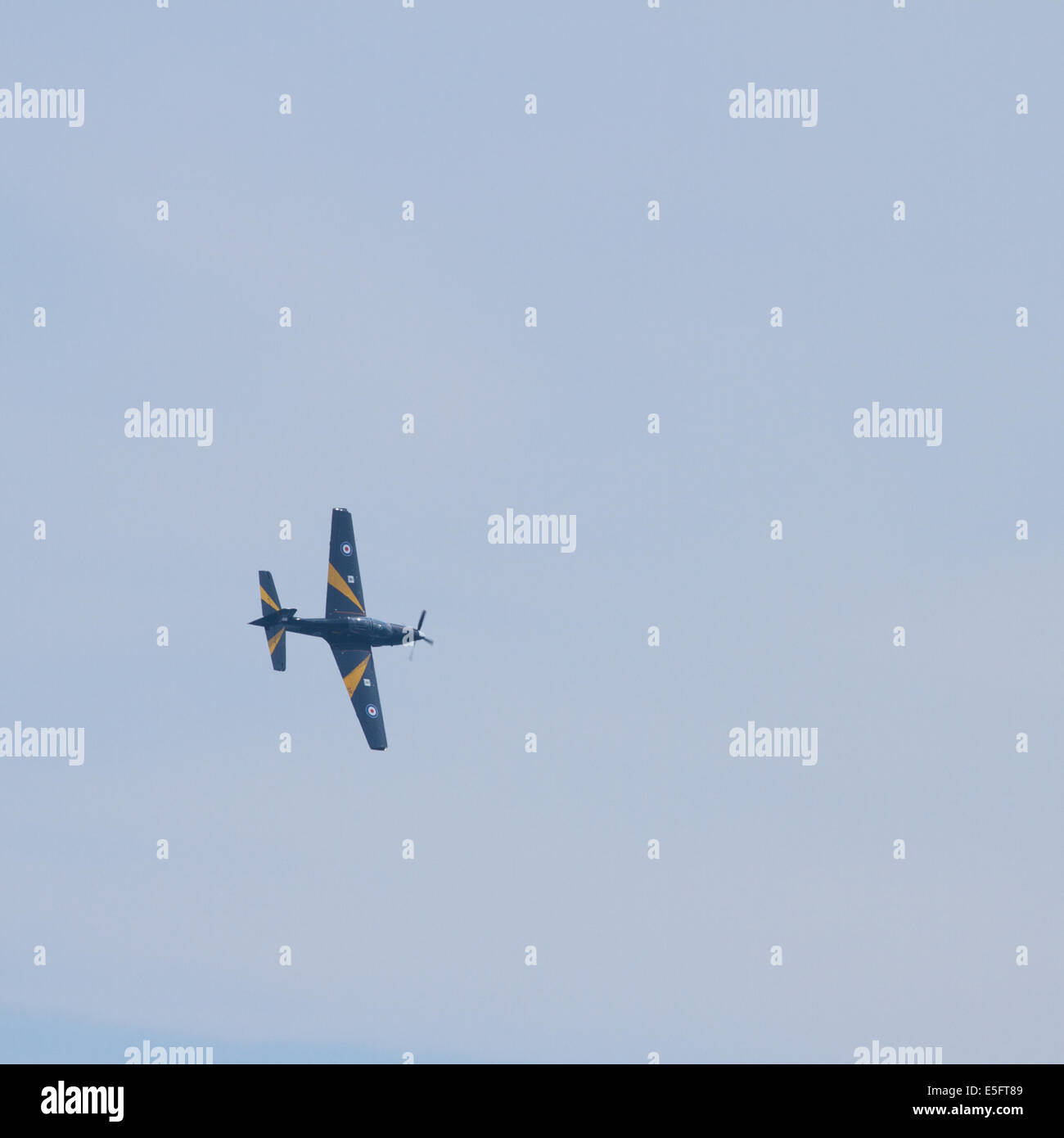 The RAF Tucano T1 flying at Sunderland, 2014 Stock Photo - Alamy