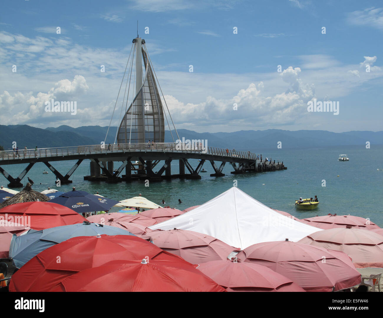 Beach pier puerto vallarta hi-res stock photography and images - Alamy