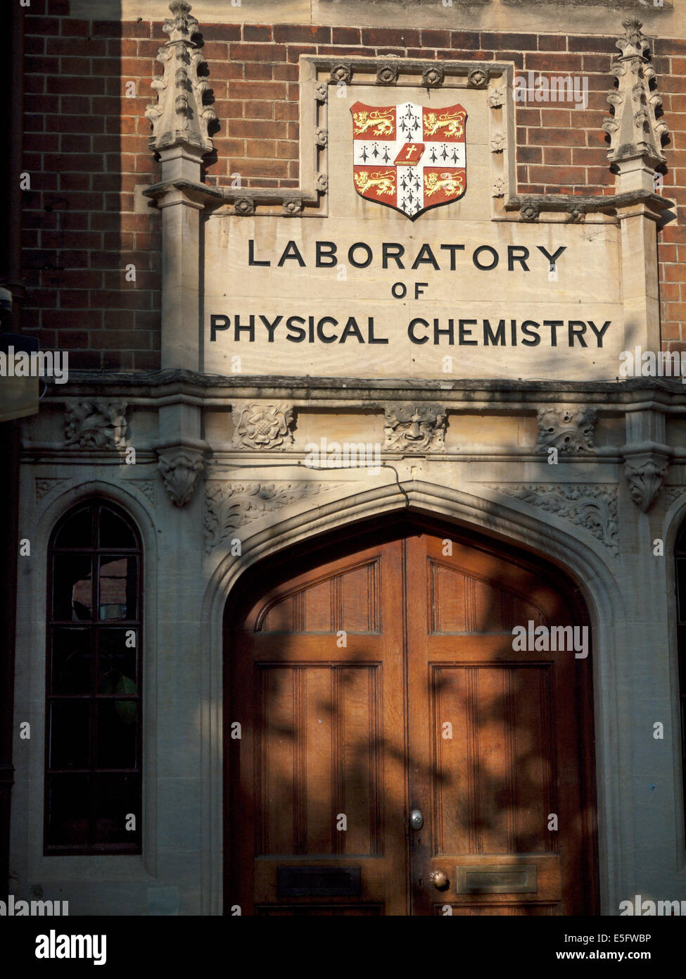 Entrance to the Laboratory of Physical Chemistry in Free School Lane ...