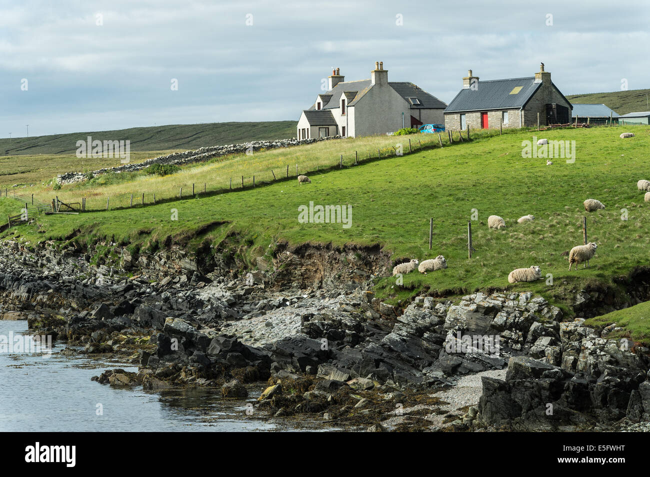 Croft Cottages - Scotland, Uk Stock Photo - Alamy