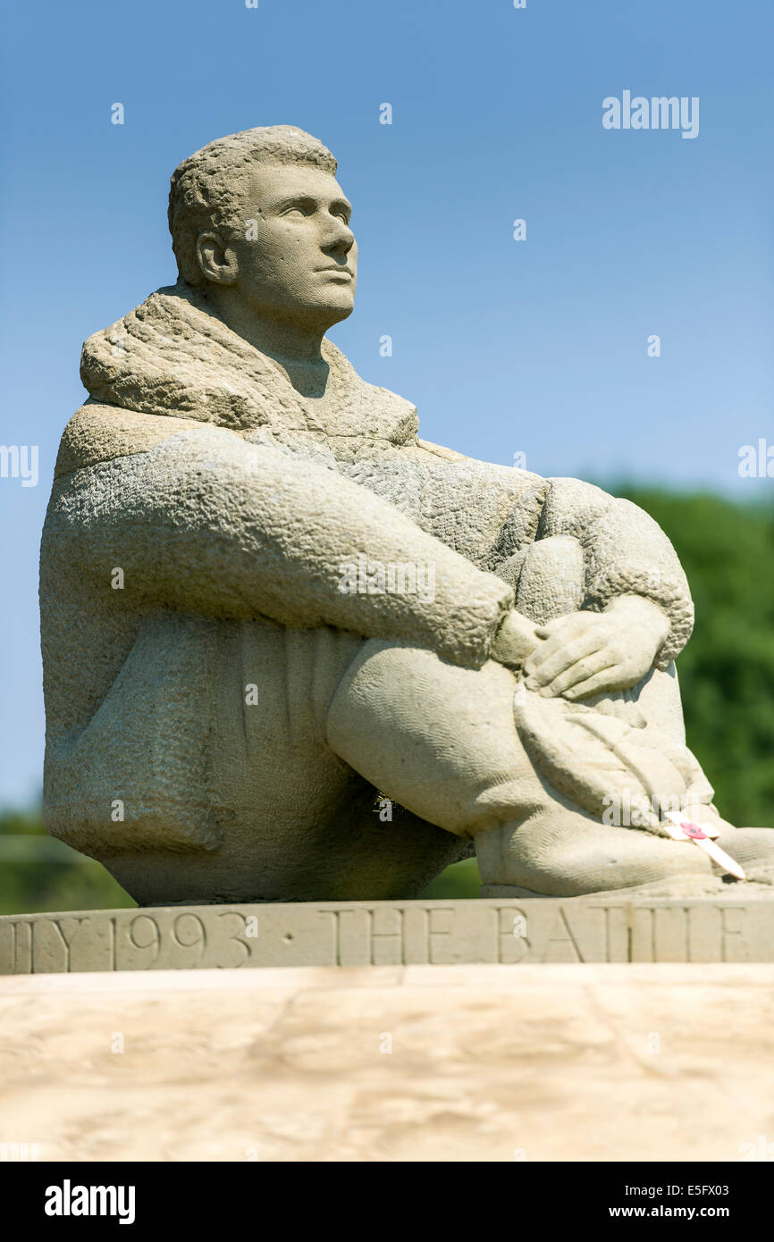 Battle britain memorial capel le ferne dover hi-res stock photography ...