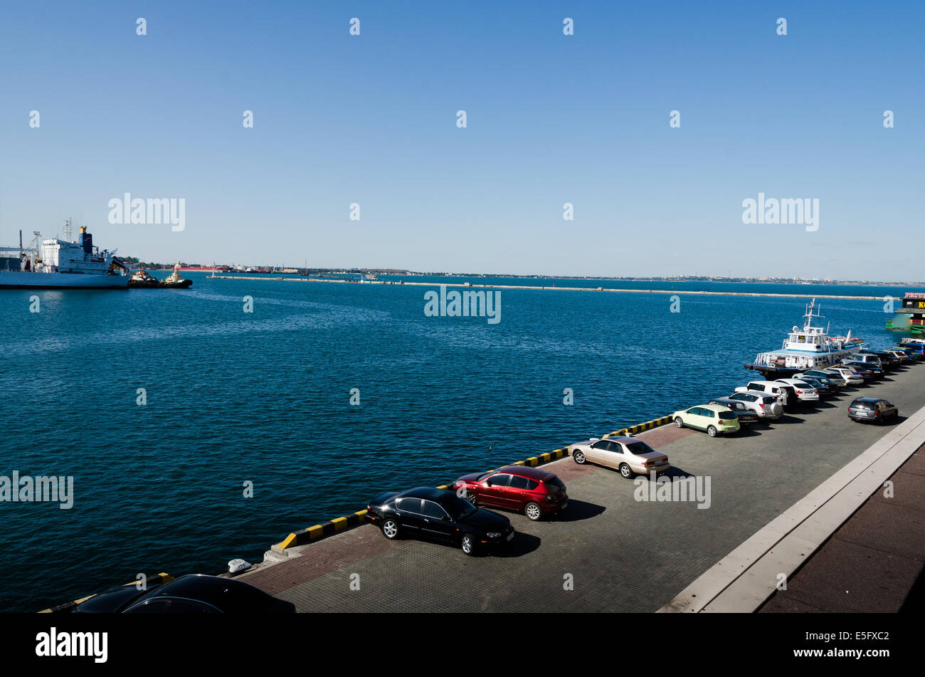 Port of Odessa in Ukraine Stock Photo - Alamy