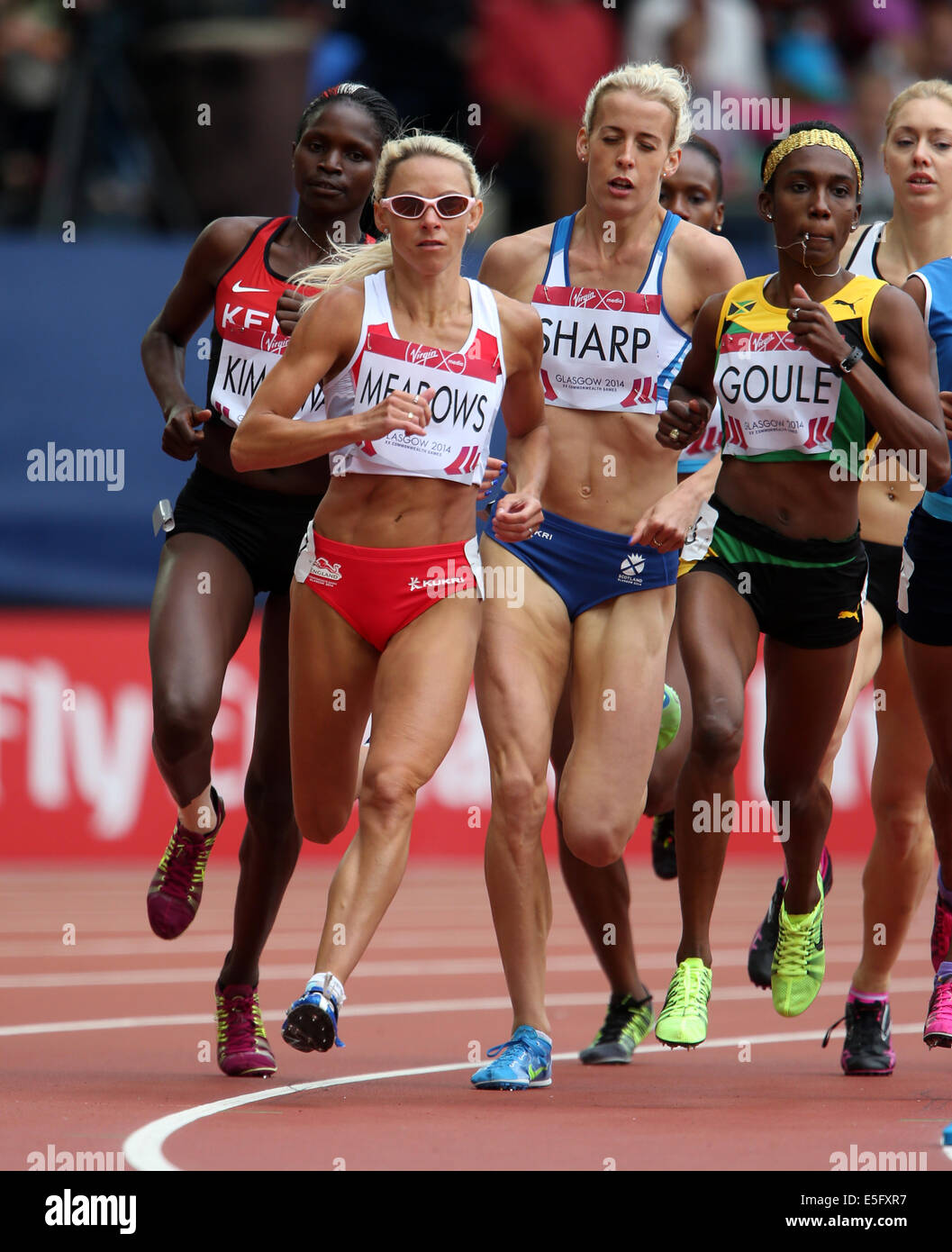 JENNIFER MEADOWS ENGLAND HAMPDEN PARK GLASGOW SCOTLAND 30 July 2014 Stock Photo - Alamy