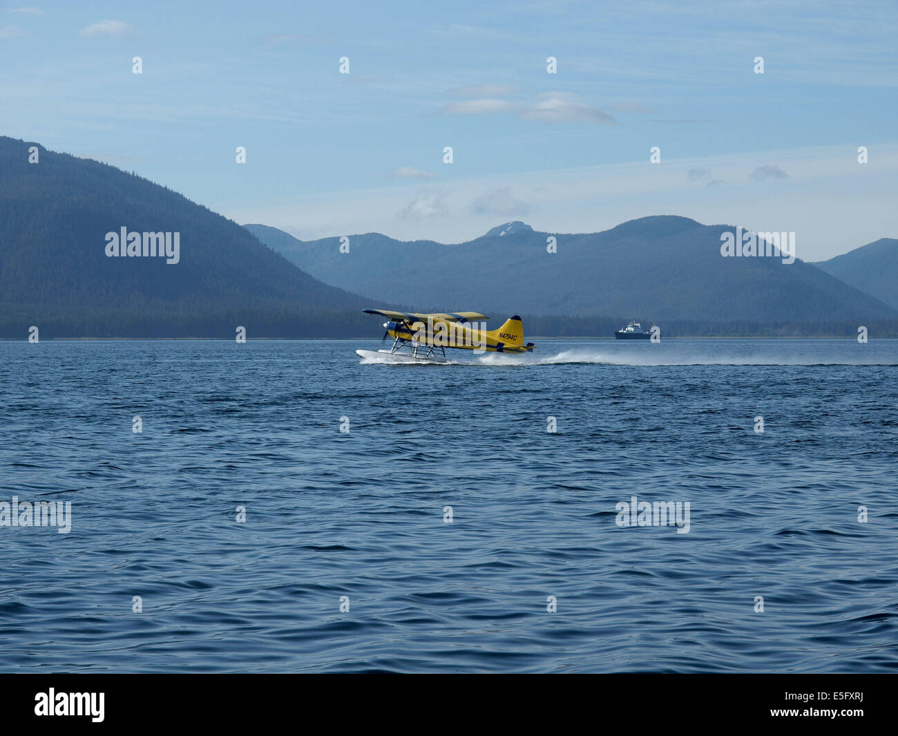 flying in Alaska Stock Photo - Alamy