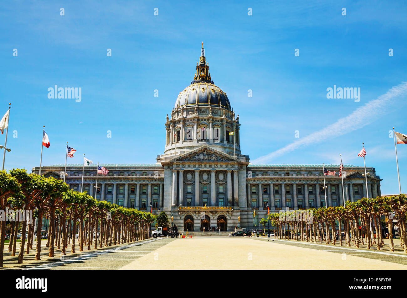San francisco city hall hi-res stock photography and images - Alamy