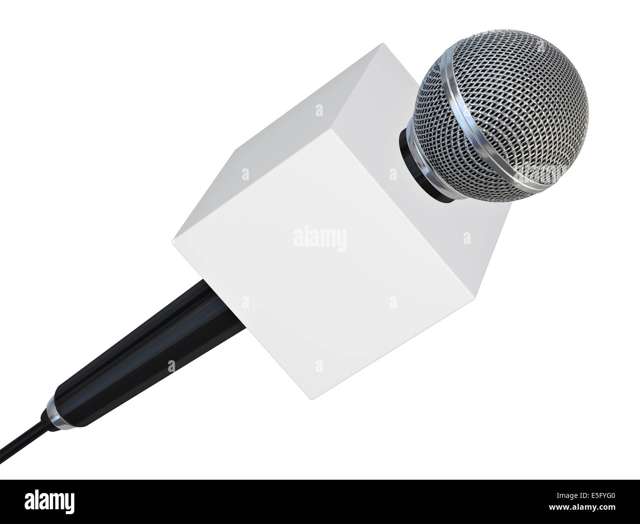 Announcer television Cut Out Stock Images & Pictures - Alamy