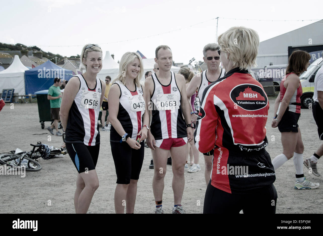Festival of Sport a Cornwall ‘golden’ success Stock Photo - Alamy