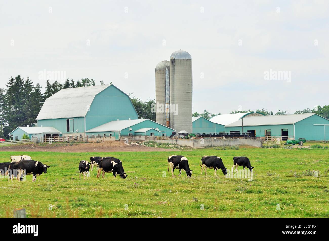 Silos on farm hi-res stock photography and images - Alamy