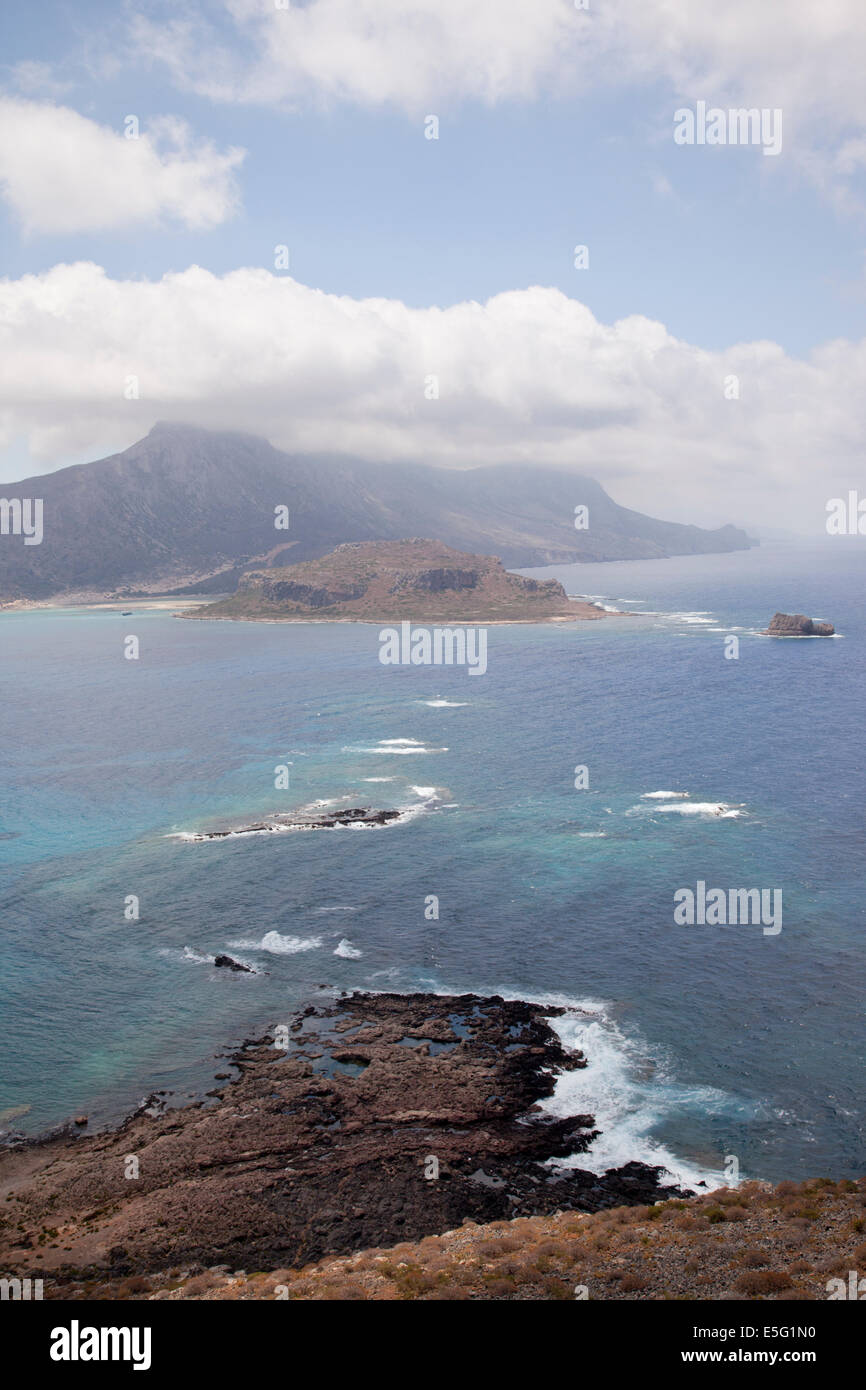 View from fortress gramvousa hi-res stock photography and images - Alamy
