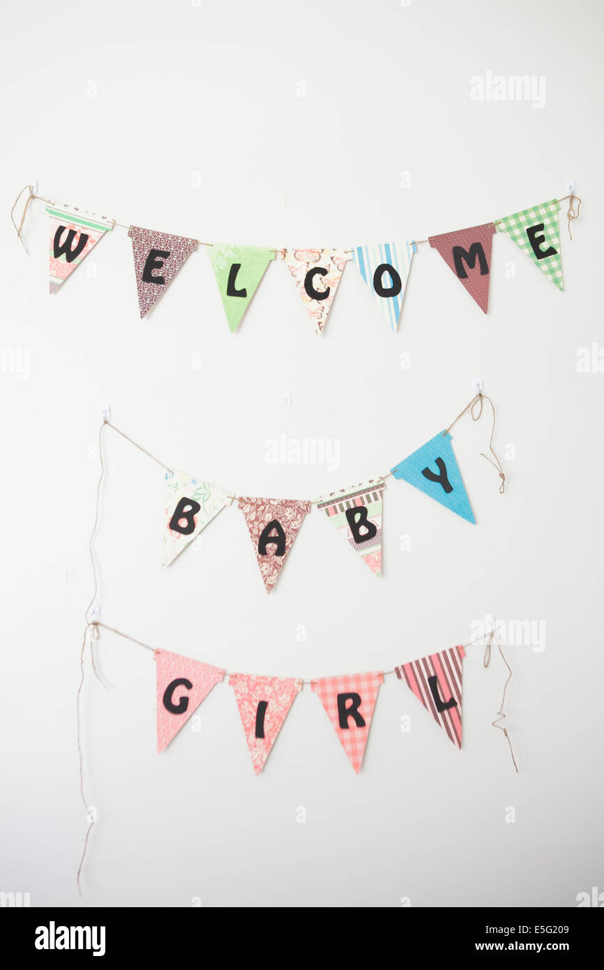 Welcome new baby hi-res stock photography and images - Alamy