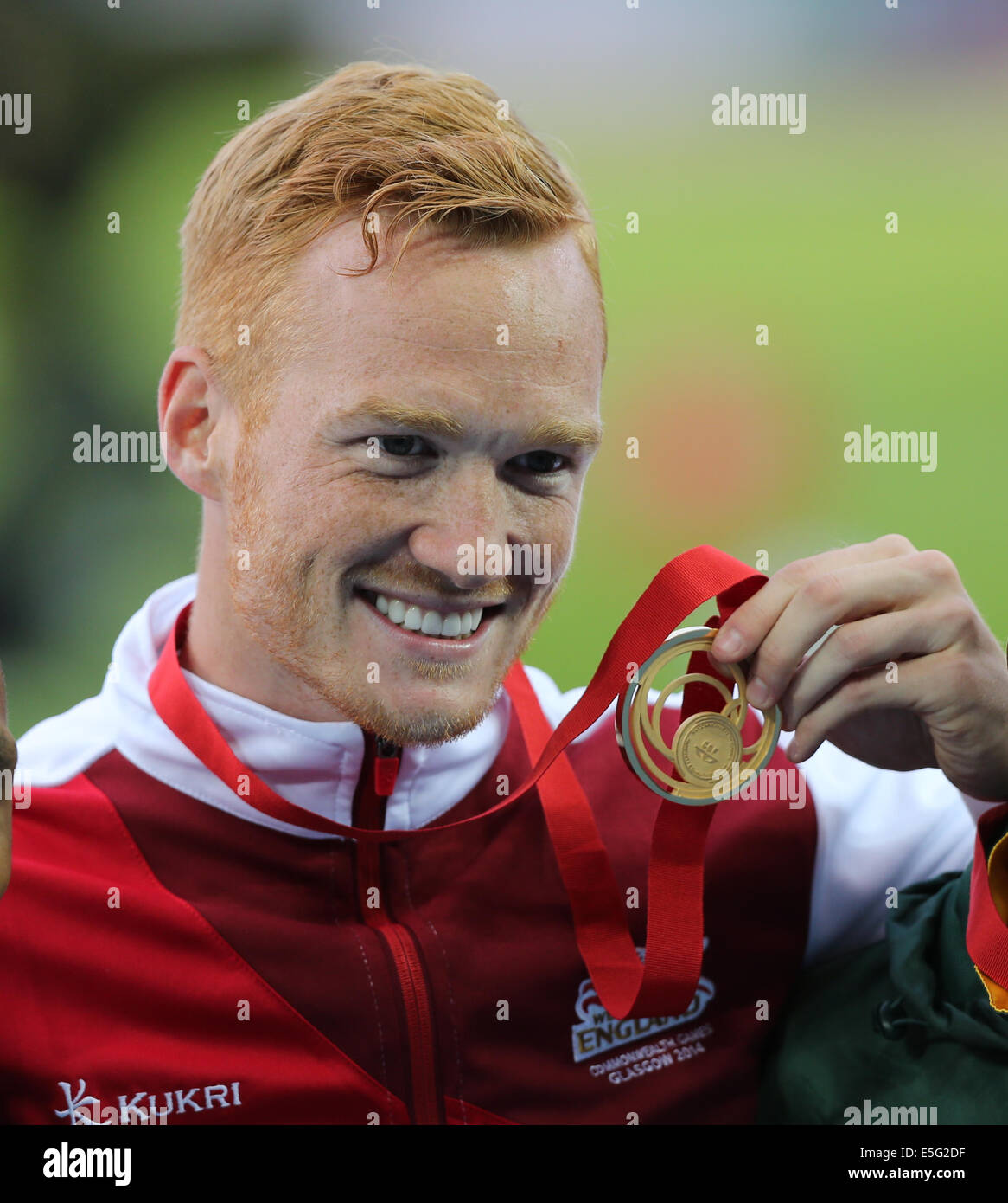 GREG RUTHERFORD WINS GOLD LONG JUMP HAMPDEN PARK GLASGOW SCOTLAND 30 ...