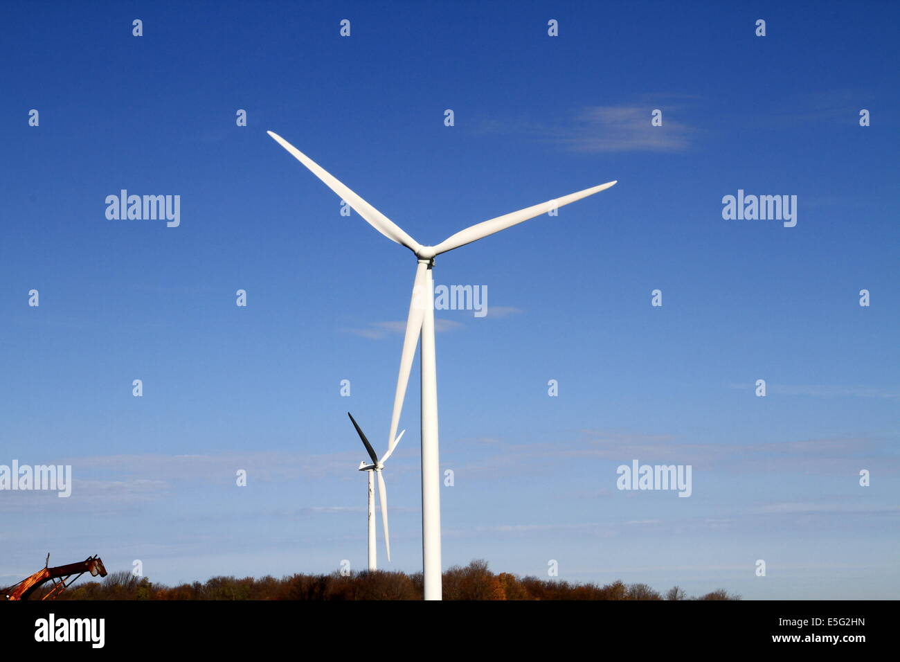 Wind turbine farm tug hill hi-res stock photography and images - Alamy