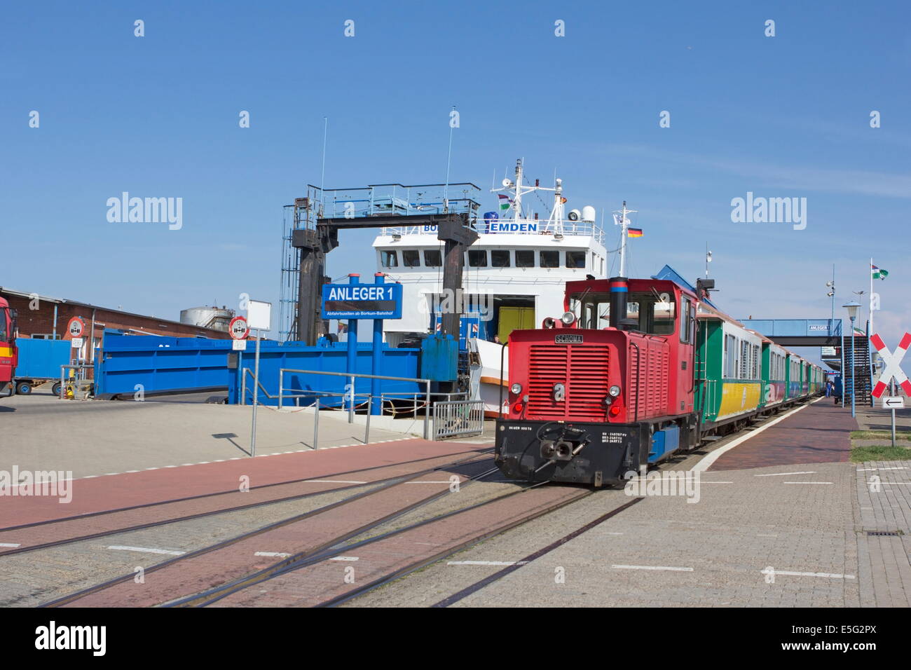 Borkum ferry hi-res stock photography and images - Alamy