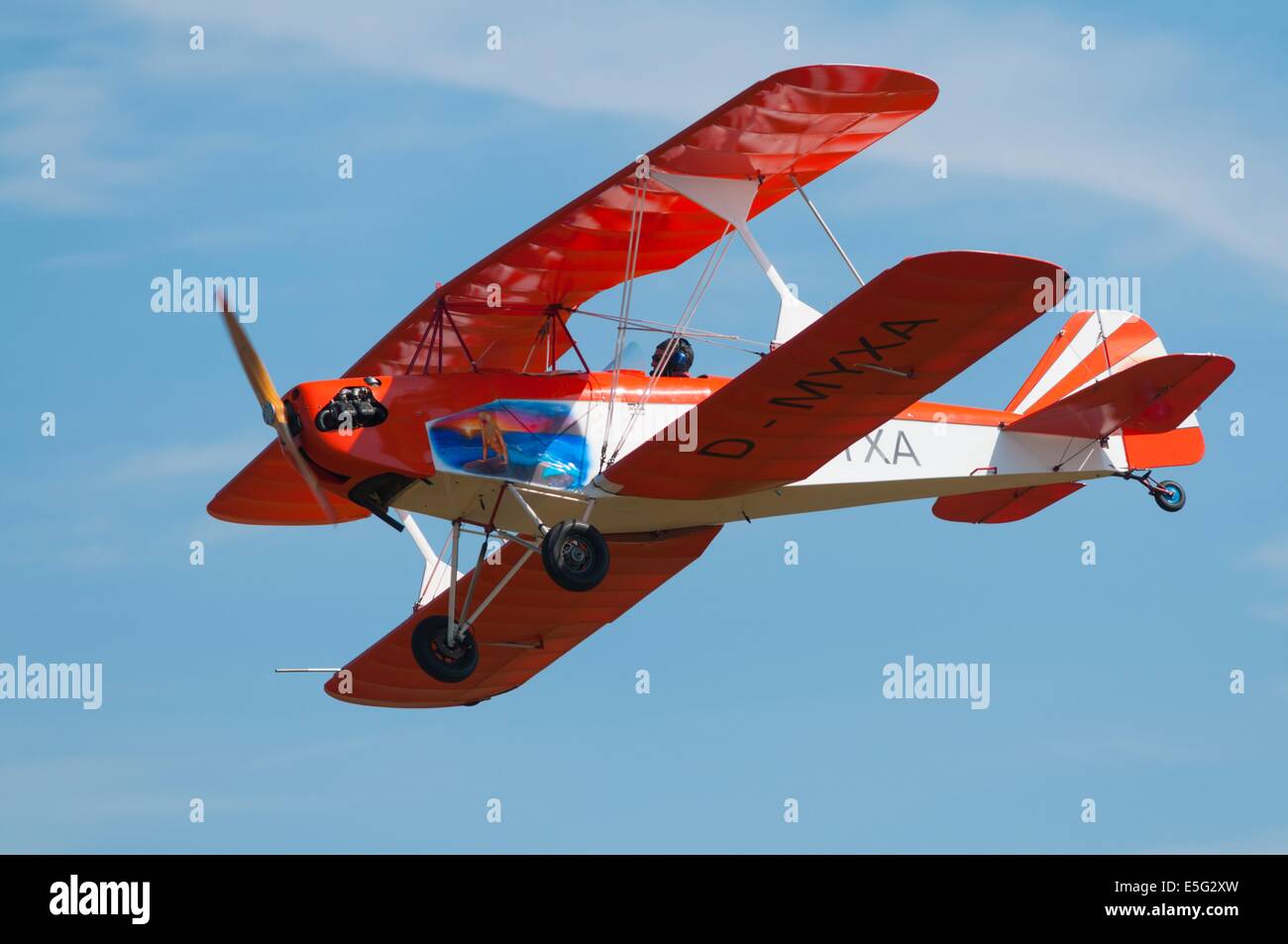 German ultralight plane Dallach Sunwheel R, France Stock Photo - Alamy