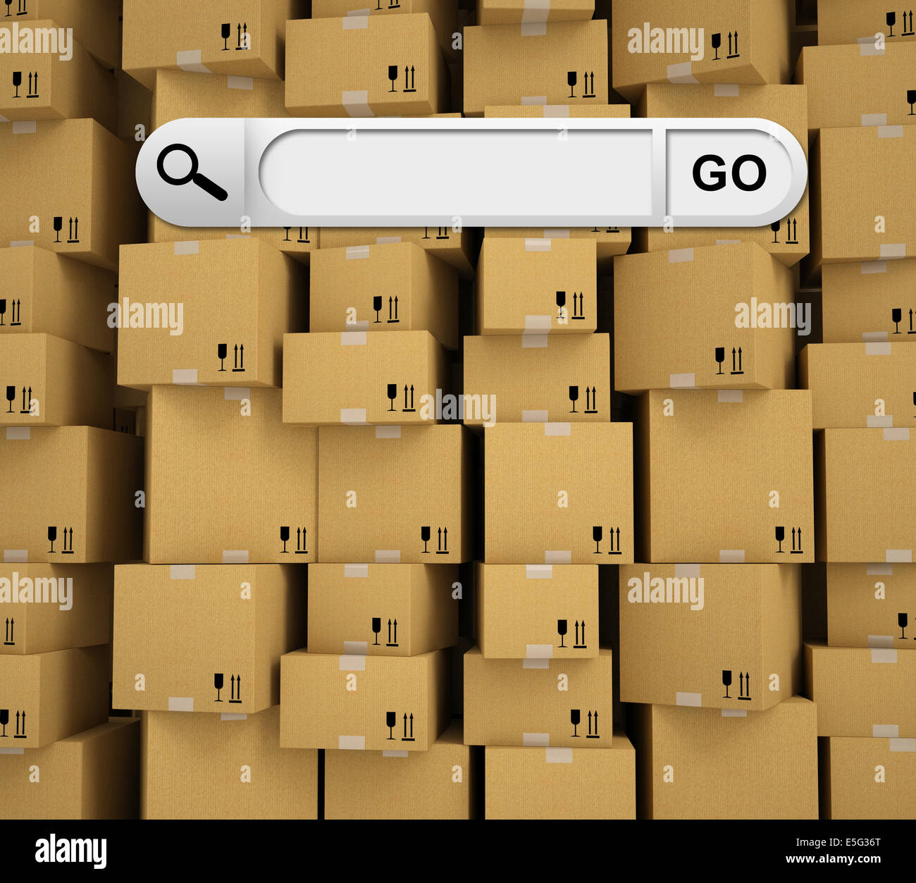 Search bar in browser Stock Photo - Alamy