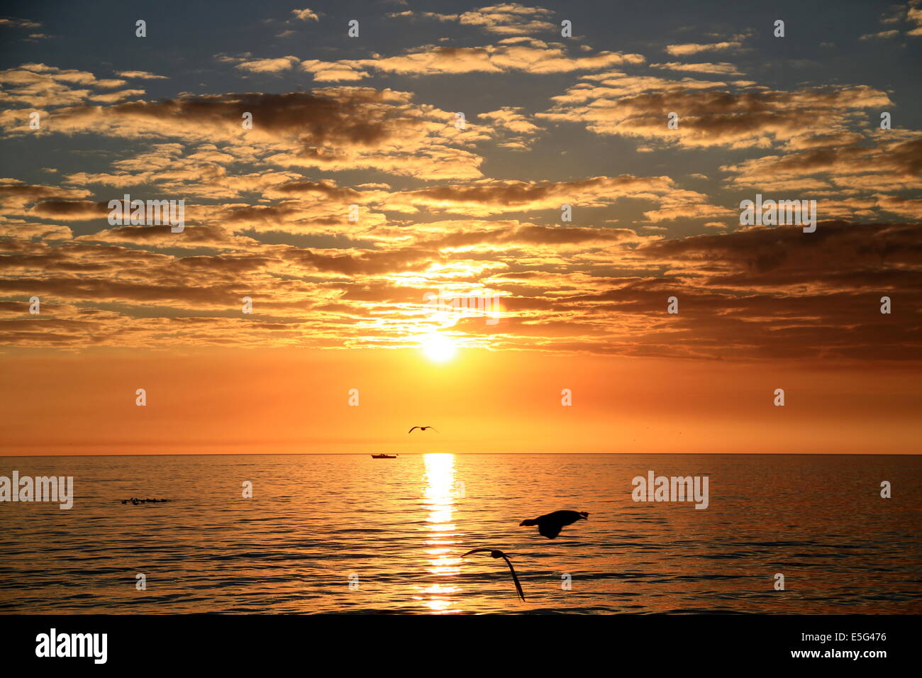 Perfect sunset hi-res stock photography and images - Alamy