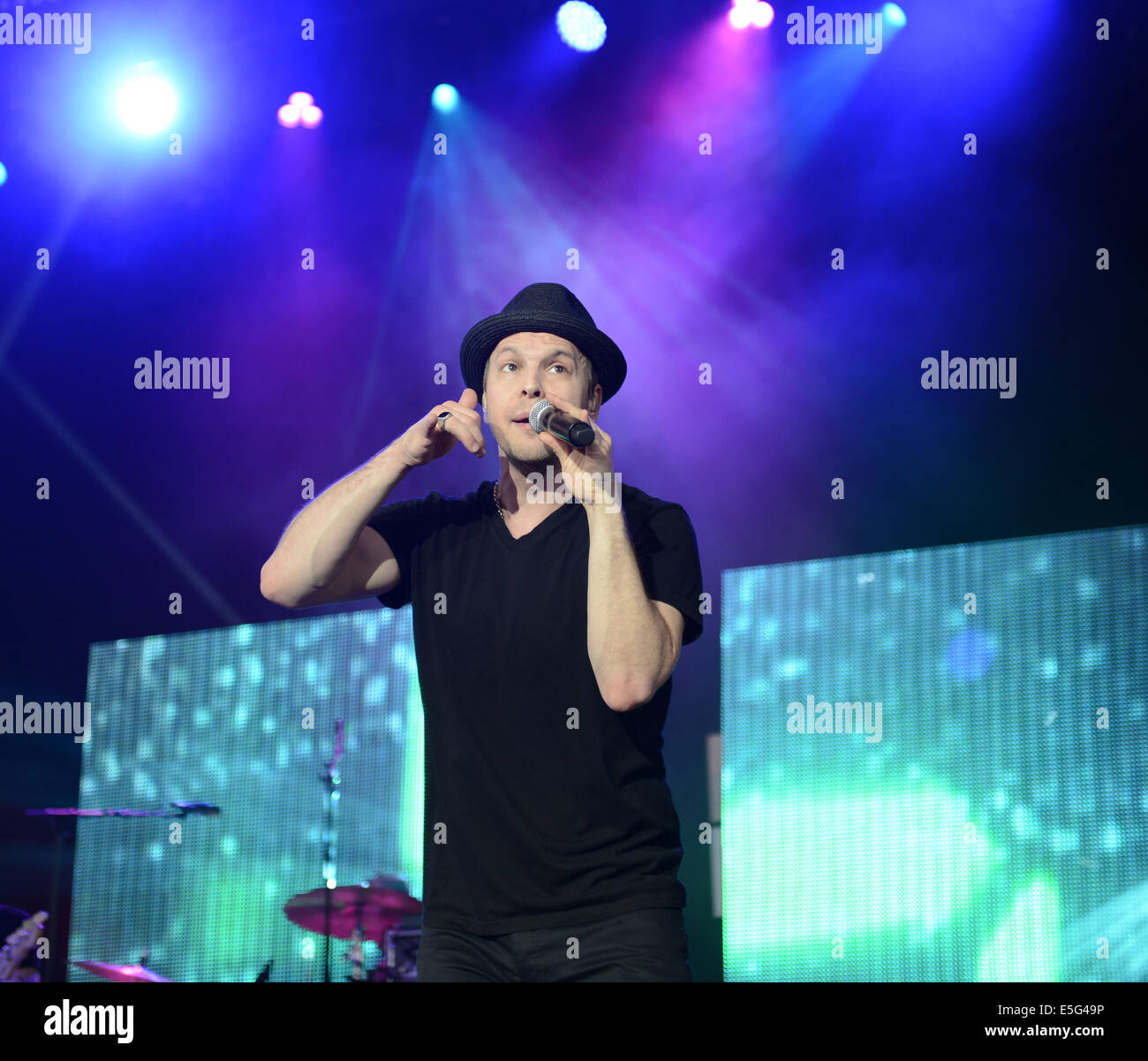 Portsmouth, Virginia, USA. 27th July, 2014. American singer and ...