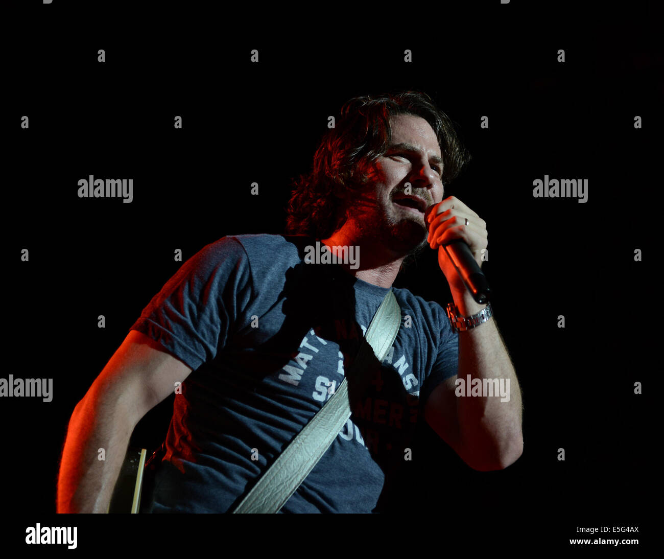 Portsmouth, Virginia, USA. 27th July, 2014. American singer and ...