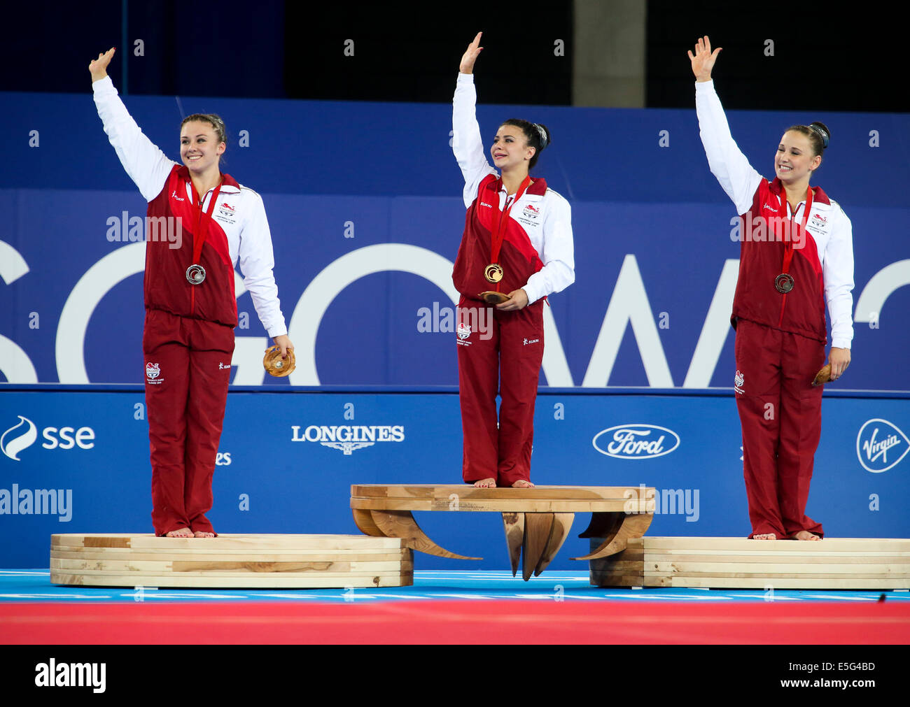 SSE Hydro Glasgow Scotland 30 Jul 2014. Commonwealth Games day 7 ...