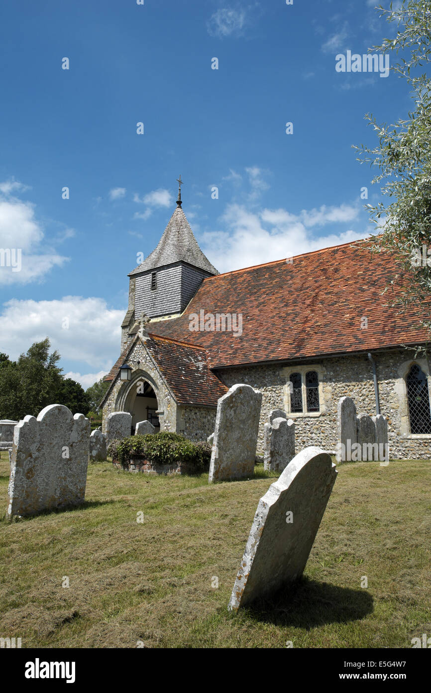 St. Nicholas Church - Itchenor, West Sussex. Dating from 1175 Stock ...