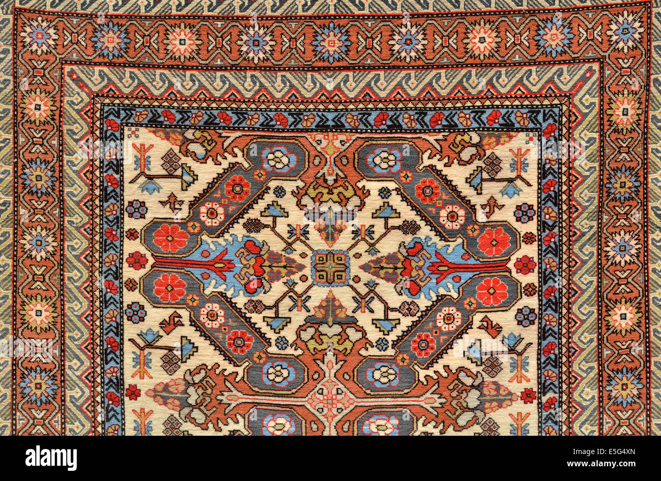 Carpet stall in the Old City, Baku, Azerbaijan Stock Photo - Alamy