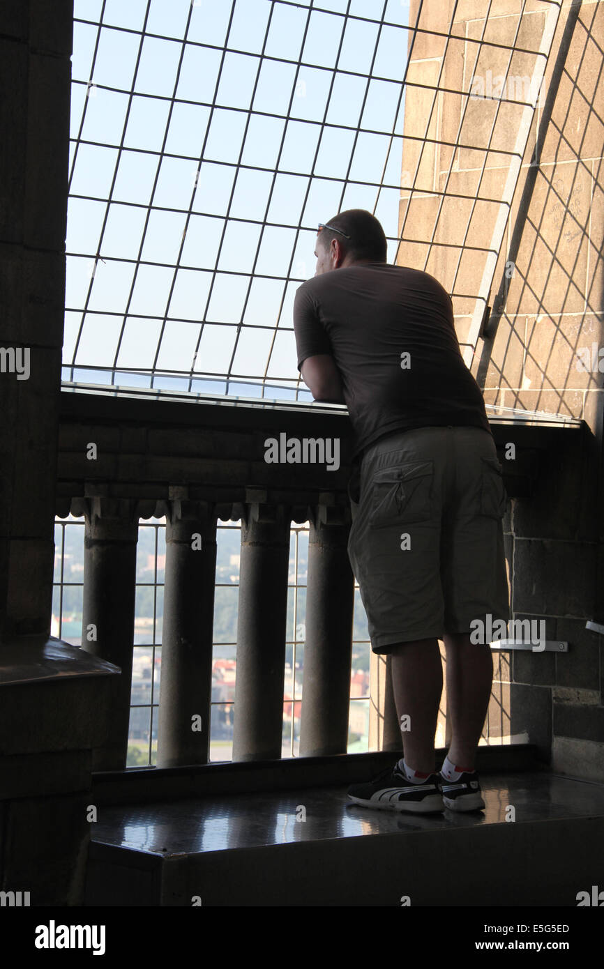 Looking out from observation deck hi-res stock photography and images ...