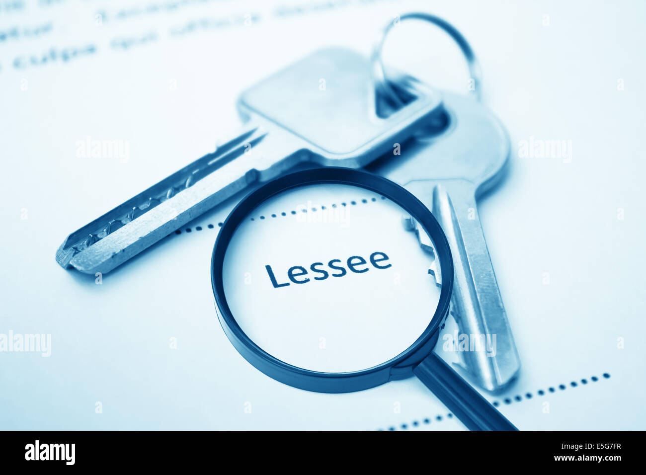 Lease Agreement For Lessee Signing,For Real Estate Concept Background ...