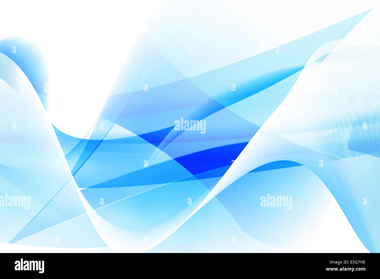 Blue Abstract Curved Background Stock Photo - Alamy