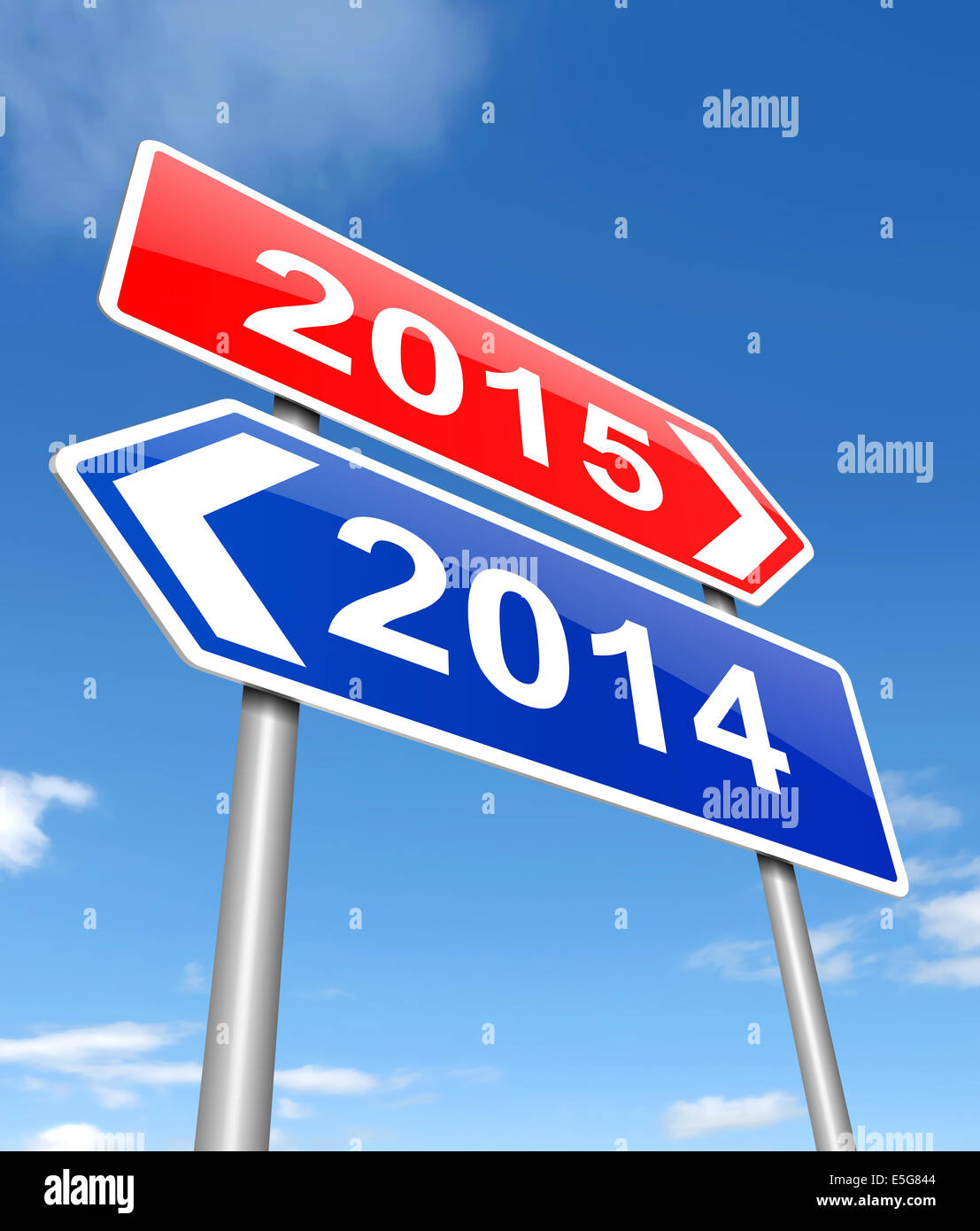 Year change concept Stock Photo - Alamy