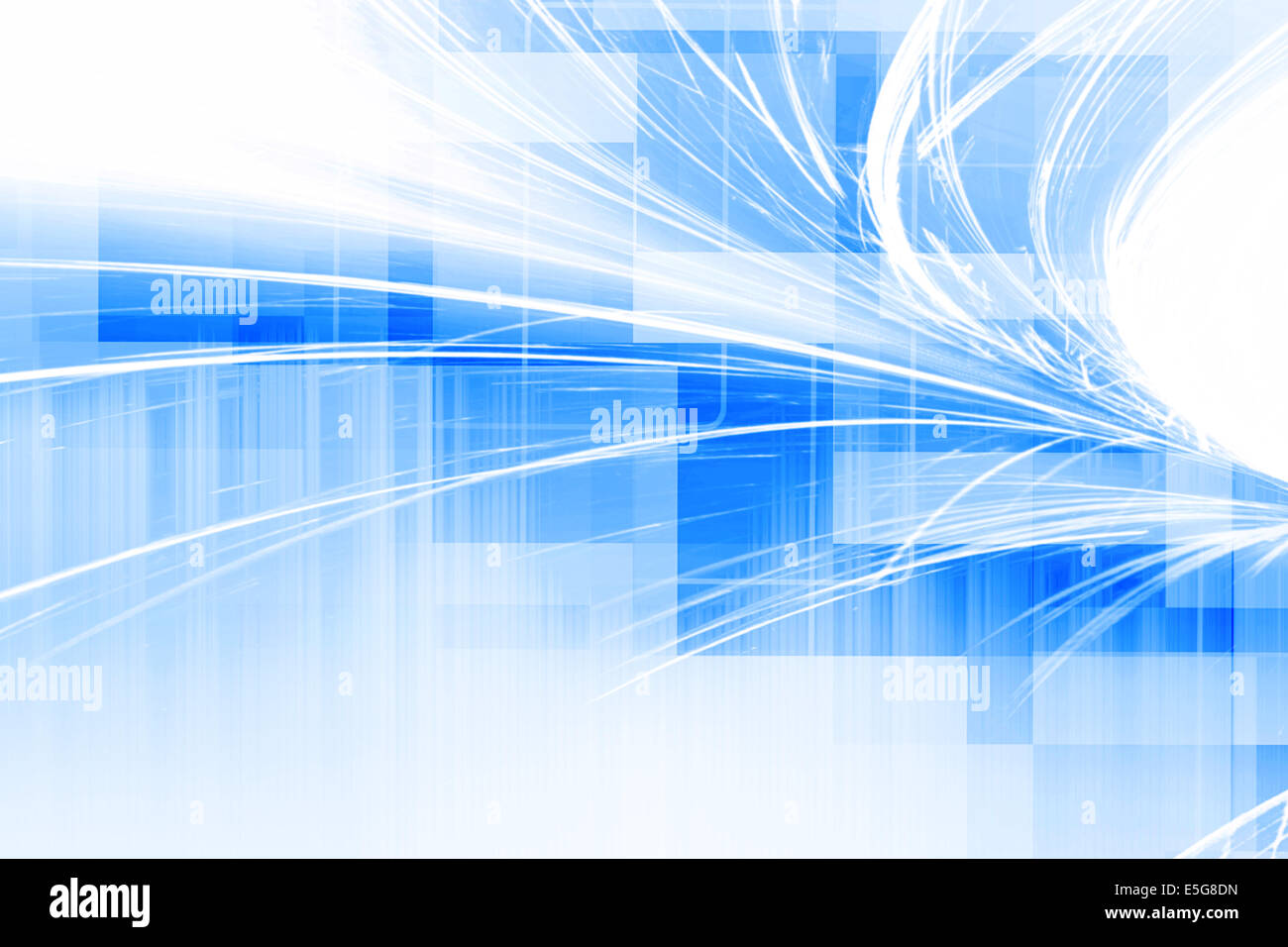 Blue Abstract Curved Background Stock Photo - Alamy