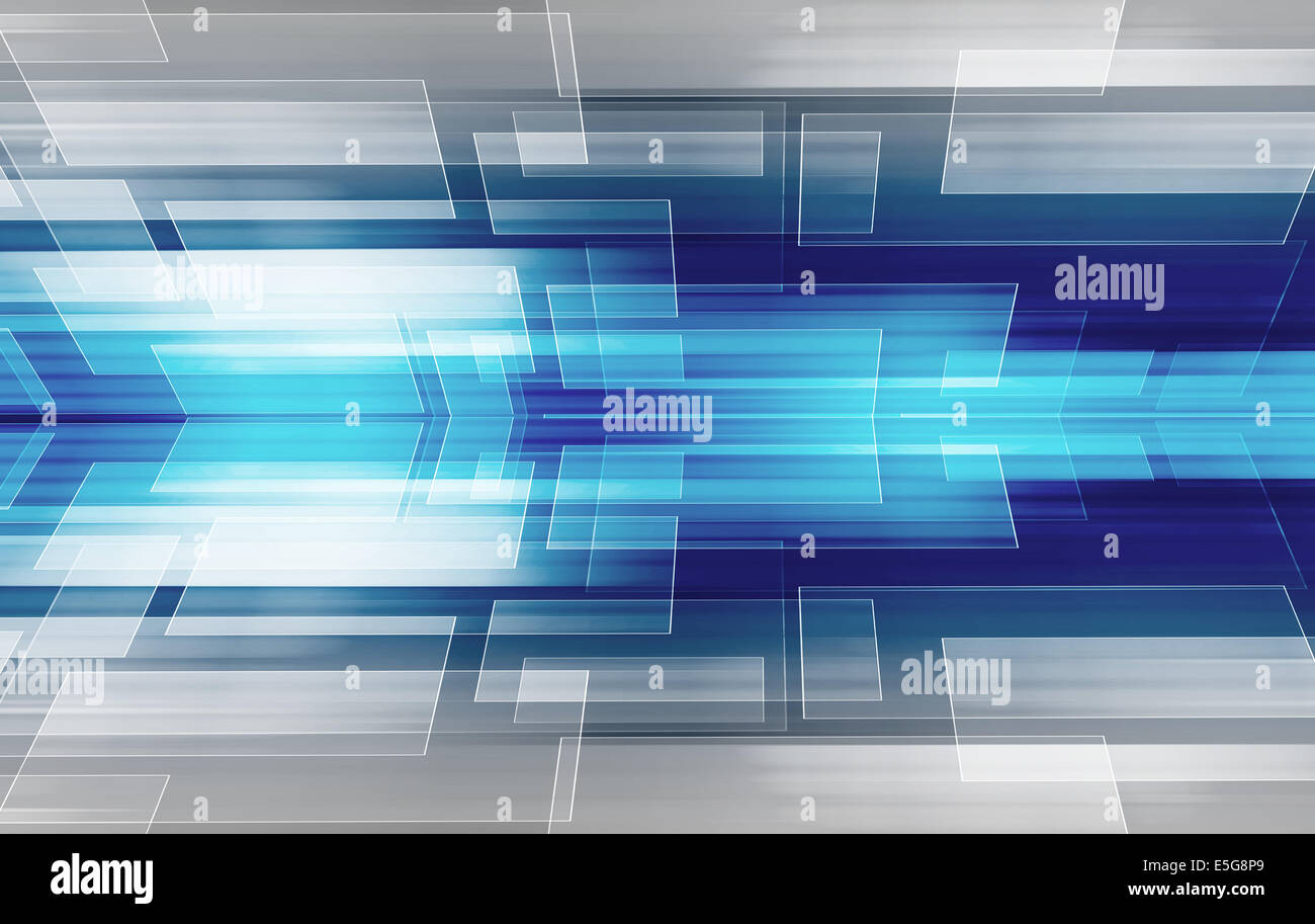 Blue Abstract Futuristic Background Stock Photo - Alamy