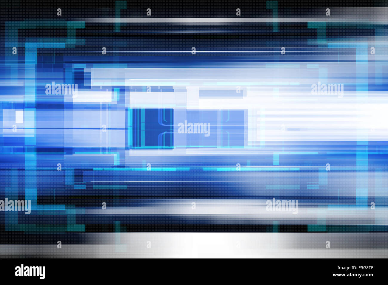 Blue Abstract Futuristic Background Stock Photo - Alamy