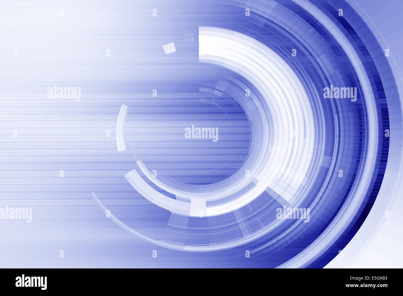 Blue Abstract Futuristic Background Stock Photo - Alamy