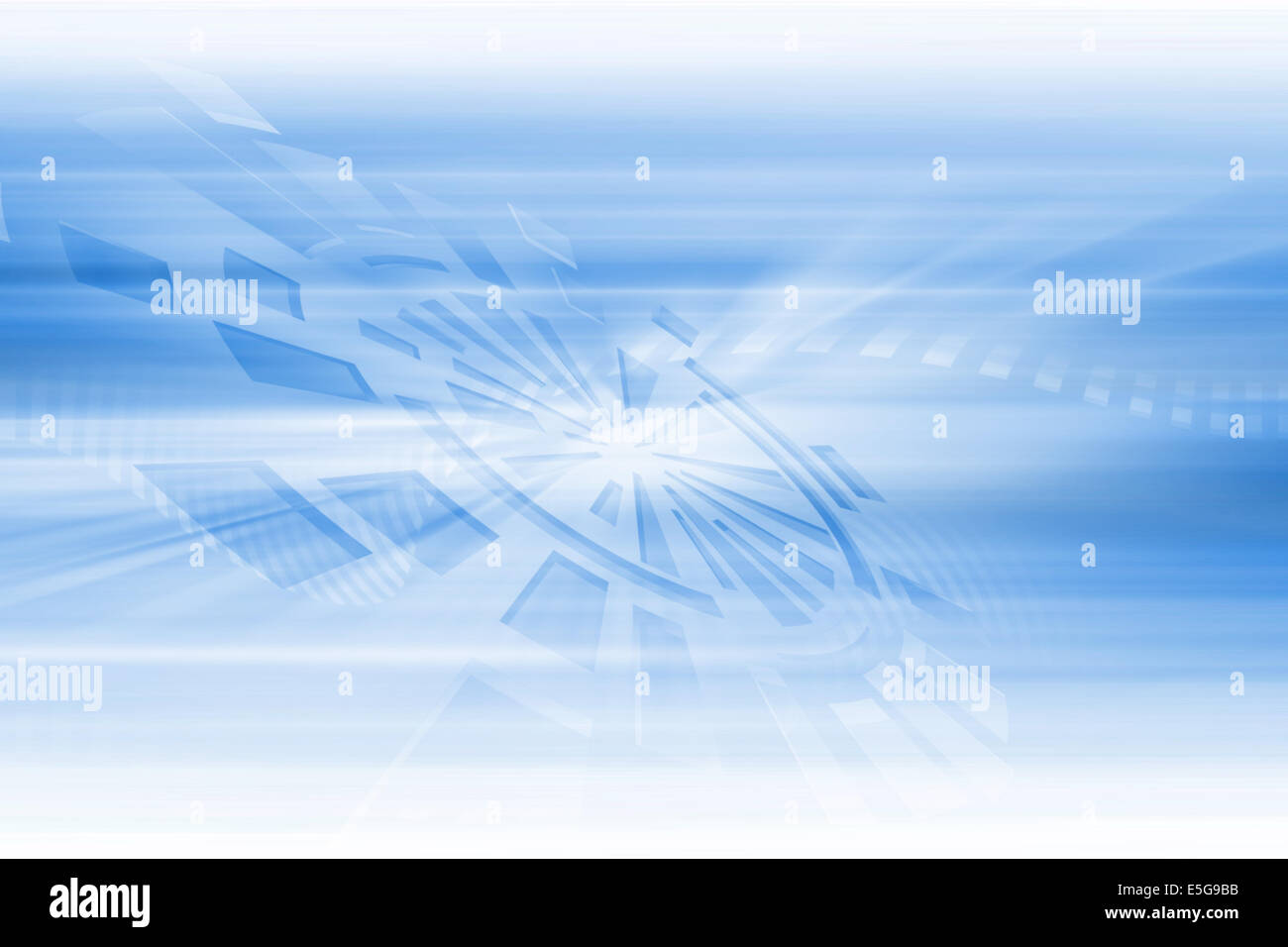 Blue Abstract Futuristic Background Stock Photo - Alamy