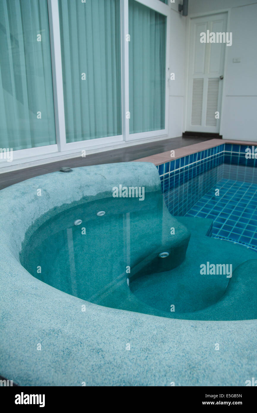 Jacuzzi in the swimming pool Stock Photo - Alamy